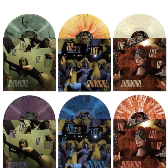 Taylor Swift | Media | Taylor Swift The Life Of A Showgirl Vinyl Set Of ...